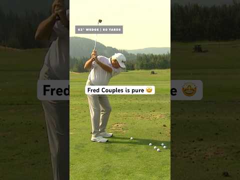 Fred Couples’ stock yardages at age 65 💪
