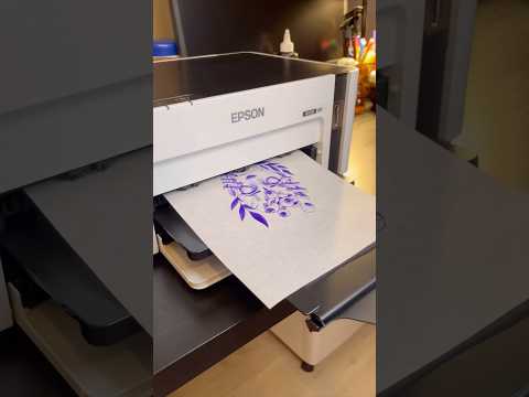 Epson M1120 for Tattoo Stencils! 🖨️