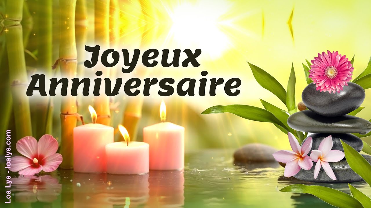 Joyeux Anniversaire Zen #joliecarte