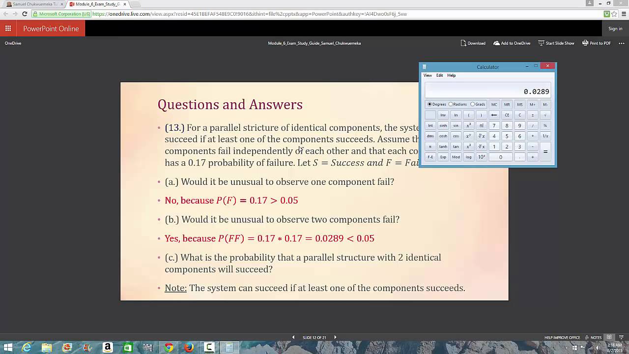 Module 6 Exam Study Guide