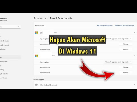 Cara Menghapus Akun Microsoft Di Laptop Windows 11