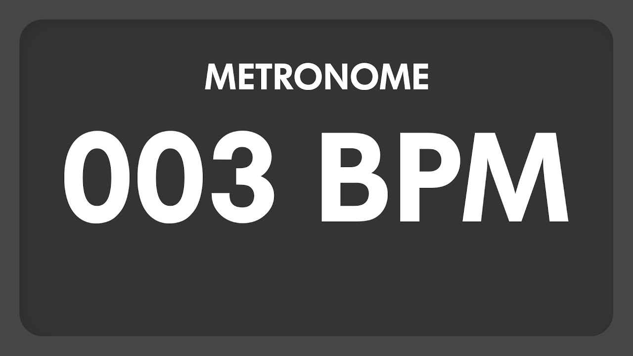 3 BPM - Metronome
