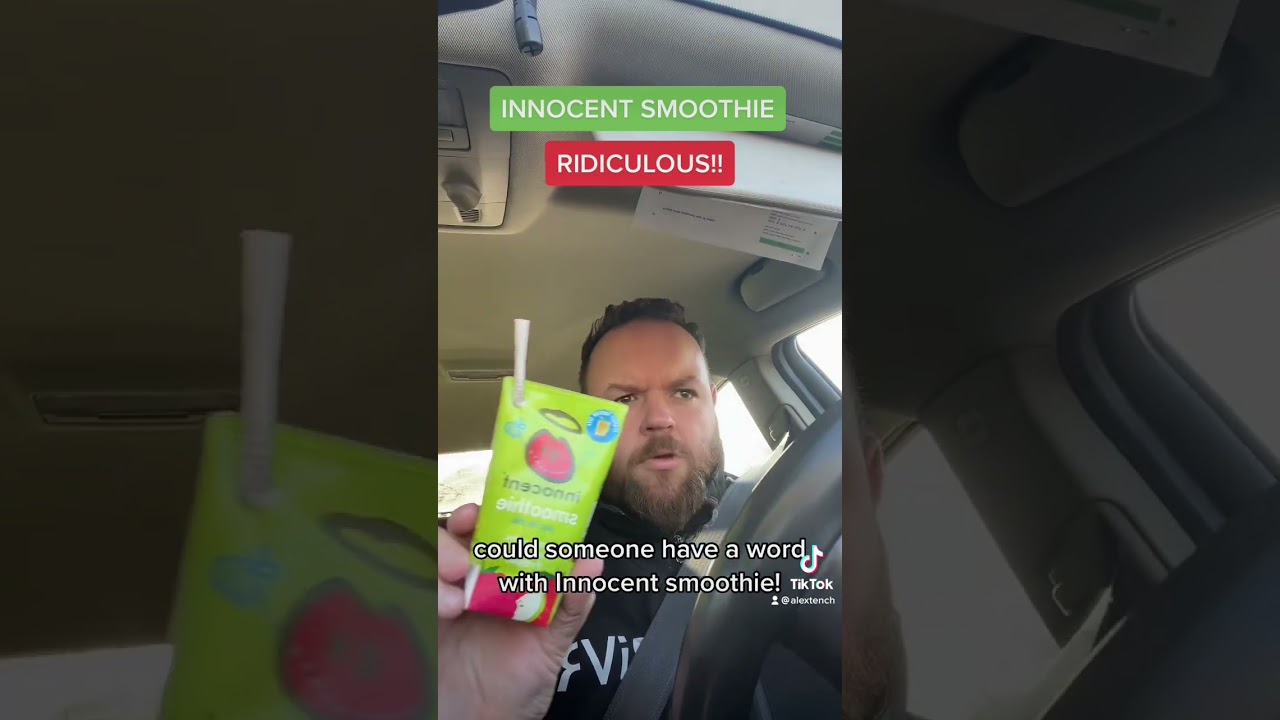 Do not give these to kids! #innocent  #Drink #Smoothie #InnocentDrinks #Straw