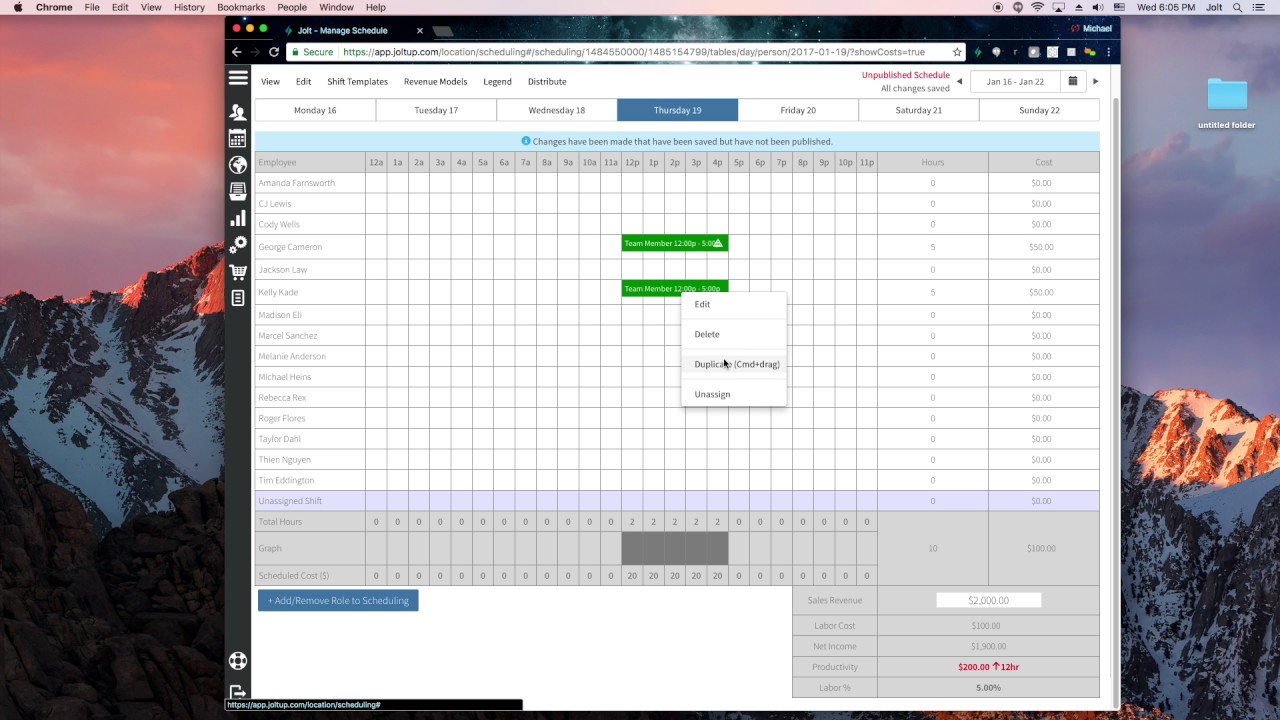 Labor Forecasting Basics