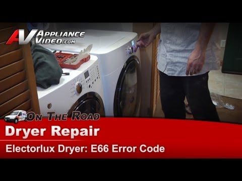 Electrolux Dryer Repair - E66 Error Code - Thermal Fuse