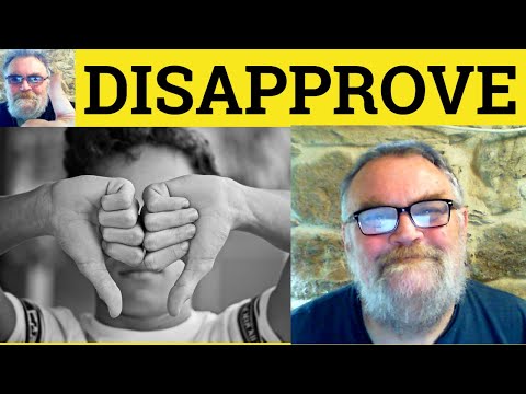 😎 Disapprove Meaning - Disapproving Defined - Disapproval Definition - Disapprove Disapproving