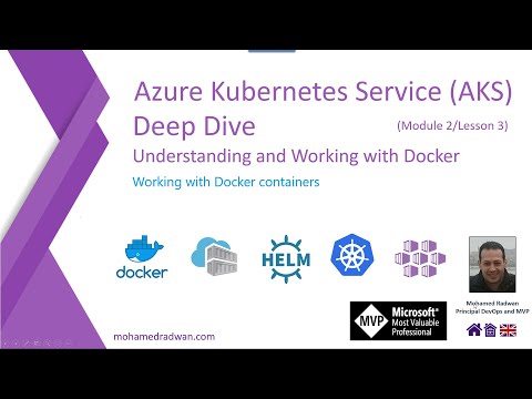 Working with Docker containers [AKSDD Lesson 3 - Module 2]