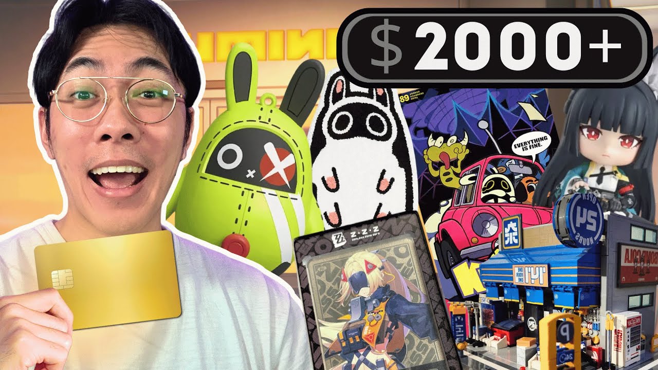 HOW I SPENT OVER $2000 IN ZENLESS MERCH THIS YEAR