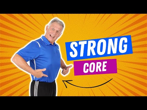 Best 30 Second Core Exercises For Seniors, Do Daily While Standing + Giveaway!