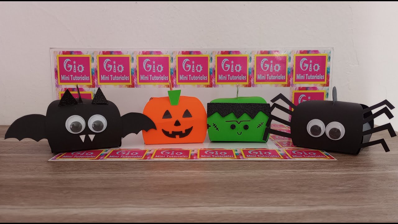 como hacer cajitas para halloween #diy #tutorial #manualidades #halloween