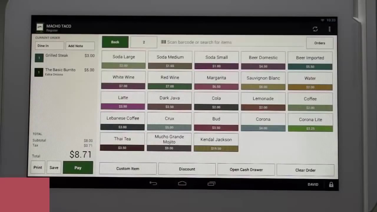Clover POS Station   Process a Transaction From Start to Finish