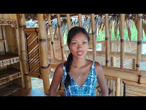 ???????? HOT FILIPINA BABE TRADITIONAL KUBO TINY HOUSE SHOPPING! Off Grid Island Family Philippines Living