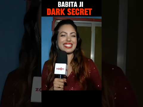 BABITA Ji Ke DARK SECRETS 🌚 #tmkoc #shorts #shortsfeed