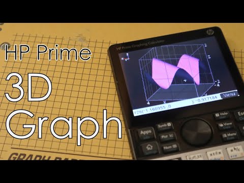 3D Graphing On The HP Prime Graphing Calculator