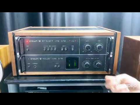 Crown Power Line One Straight Line One SL-1 Power and Preamp | Reverb