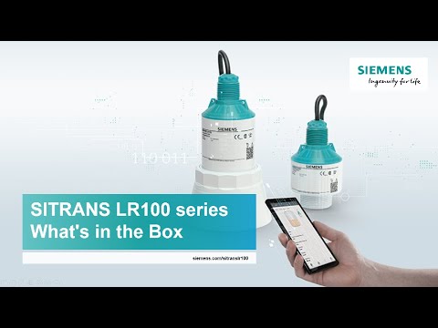 Un-Boxing the New SITRANS LR110 80GHz Level Radar.