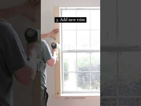 How to Add Character to a Window with DIY Window Trim