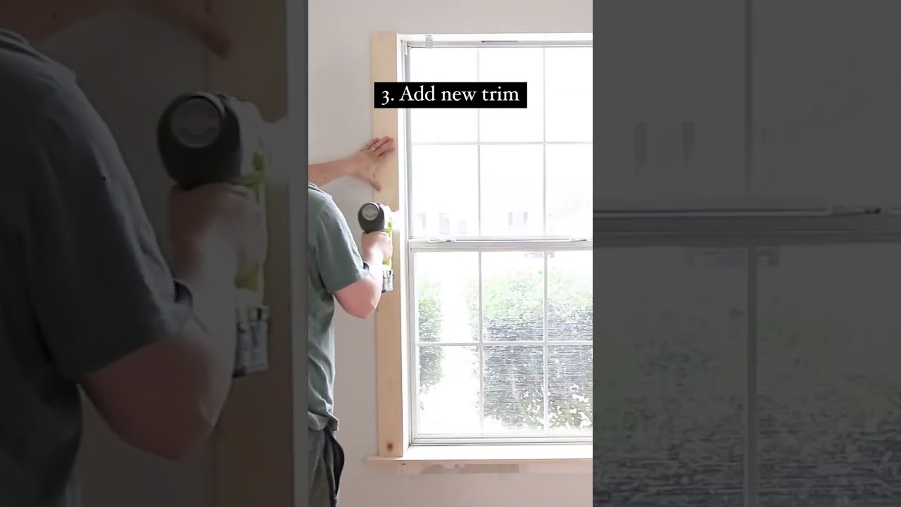 How to Add Character to a Window with DIY Window Trim