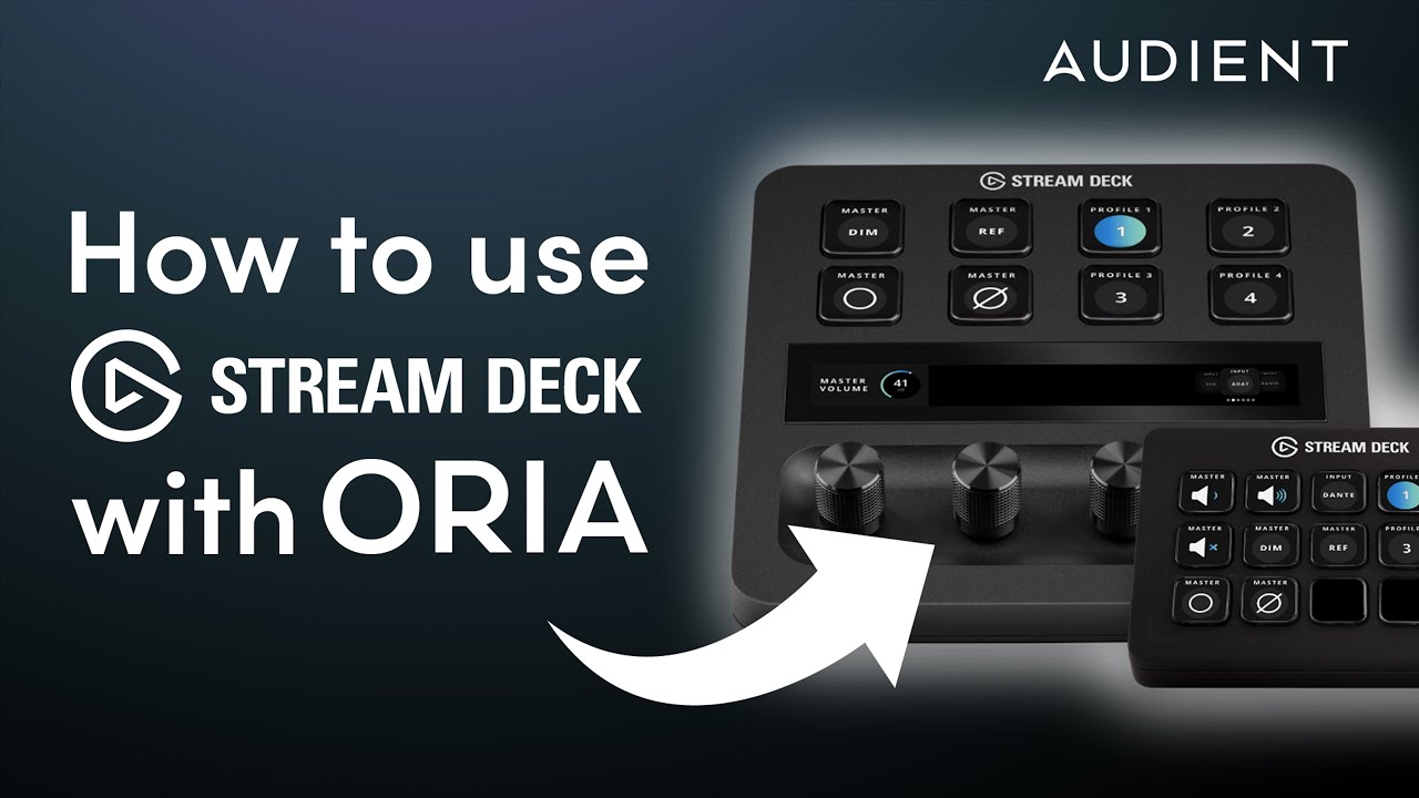 How to use ORIA with Stream Deck