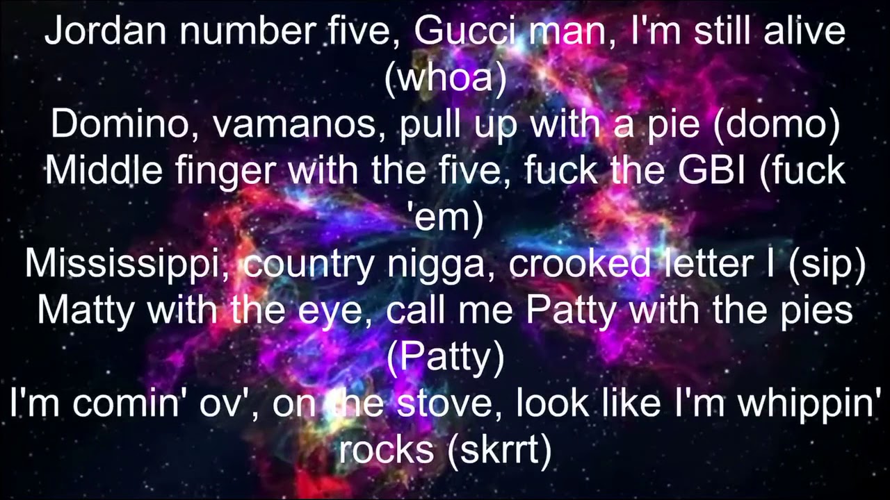 Gucci Mane Dickriders LYRICS