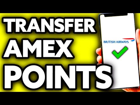 How To Transfer Amex Points to British Airways (EASY!)