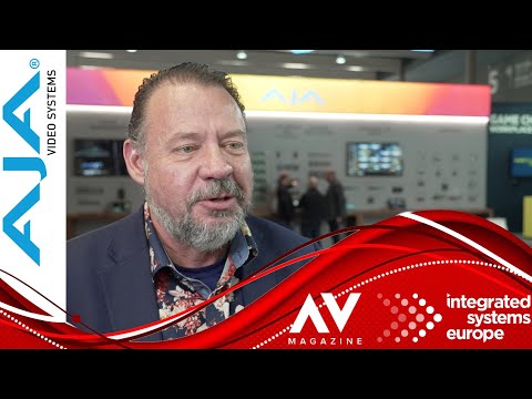 AJA Talks AV Trends at ISE 2023
