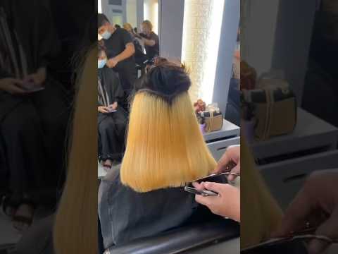 Peekaboo Hair Color Achieved!!! #peekaboo #undercolor #hairstyle #hecktorsalon