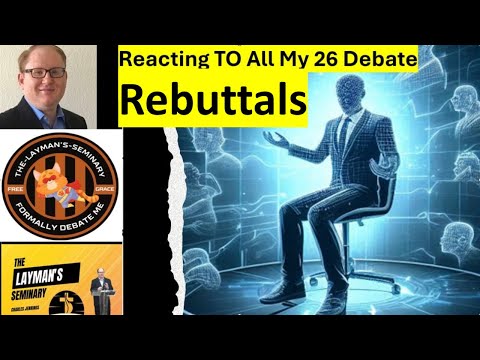 The Evolution of My 26 Formal Debate Rebuttals Part 2 #freegrace