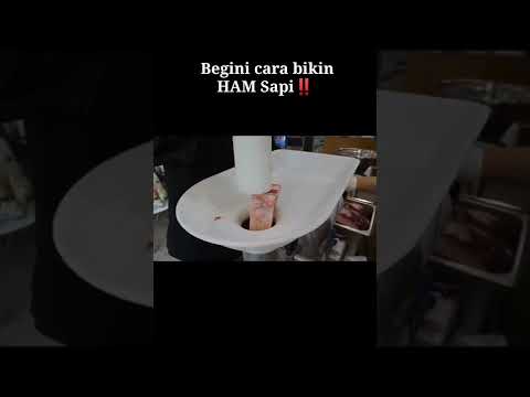 Begini cara bikin HAM Sapi‼️ #shorts #unik #makanan