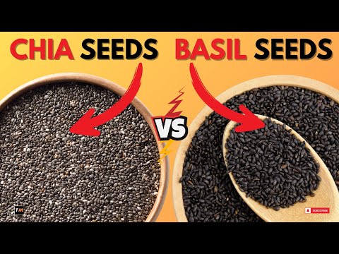 Chia Seeds vs Basil Seeds | Which One You Should Eat