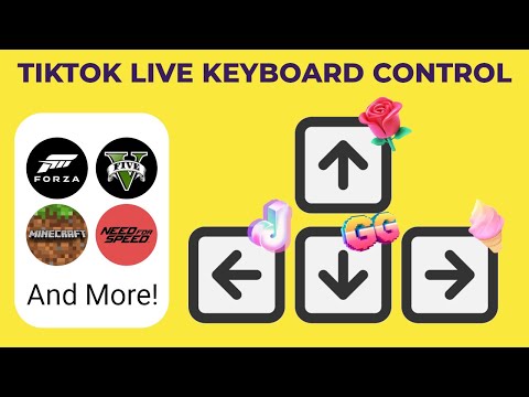 Interactive Keyboard Control Stream - TikFinity Tutorial For TikTok LIVE (Optional Sleeping)