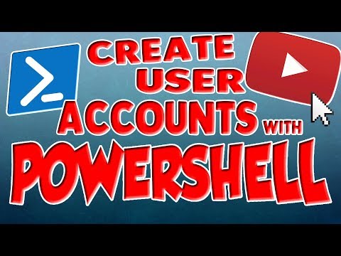 Create User Accounts With Powershell | Active Directory Automated User Creation