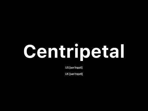 How to Pronounce Centripetal: 🇺🇸 American English vs. 🇬🇧 British English