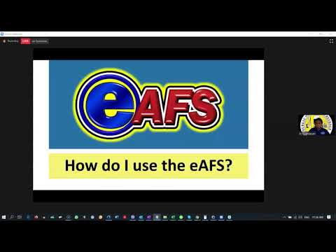 Submission of Annual ITR and FS through eAFS
