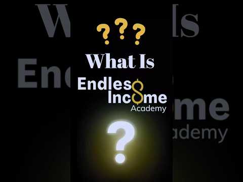 WHAT IS EIA? #endlessincomeacademy#affiliatemarketing #financialfreedom #workfromehome #motivation