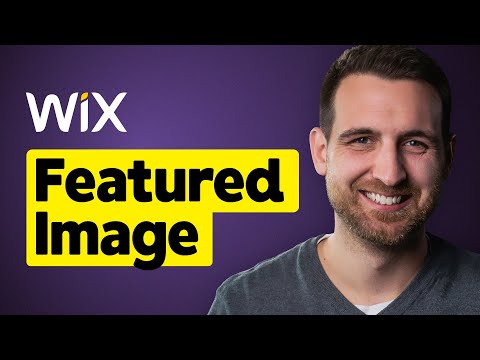 How to Add a Featured Image on Wix
