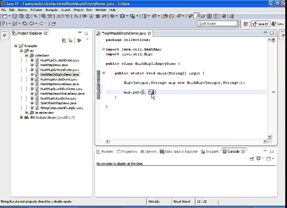Java Example   Write a program to check whether hashmap is empty or not