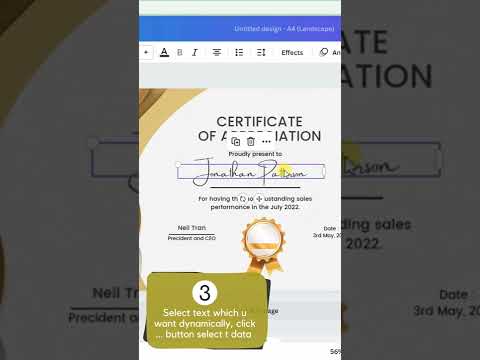 Canva Introduced a New Feature Bulk Create | How to Creat Bulk Certificates in a Minute in Canva