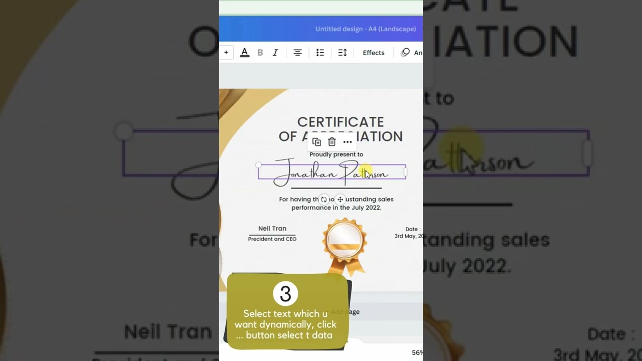 Canva Introduced a New Feature Bulk Create | How to Creat Bulk Certificates in a Minute in Canva
