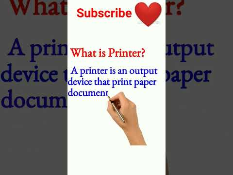 What is Printer Definition of Printer Meaning of Printer Computer #shorts #viral @RKOfficial-vp4he