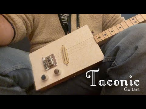 Taconic #236 3 String Electric Cigar Box Guitar - Padron No. | Reverb