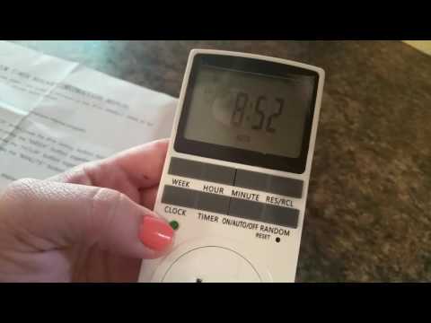 KEDSUM Digital LCD Programmable Plug-in Timer