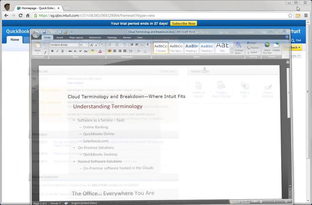 What Does QuickBooks in the Cloud Mean On Premise vs Hosted vs SAAS