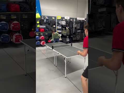 Decathlon small table tennis table showcase 🏓 #Decathlon #TableTennis #Exhibition
