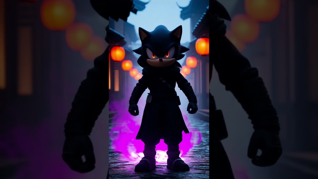 Sonic Merges with a Ninja – Unstoppable Power! ⚡🔥#animation #sonic #scansonic #ninja #aiart #ai
