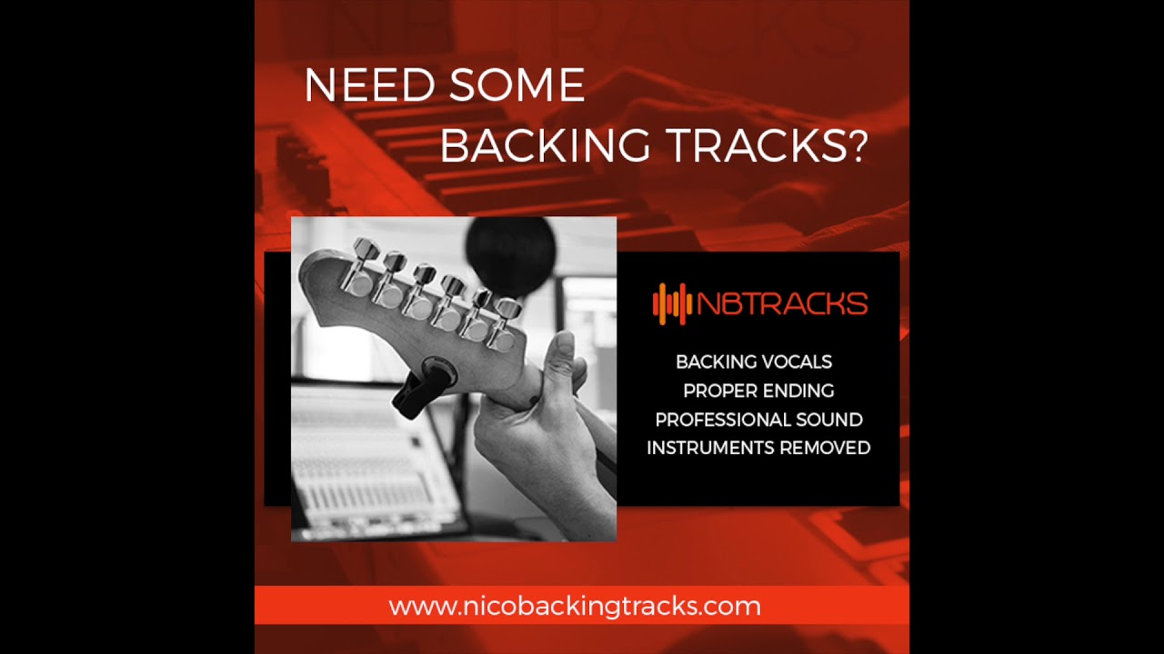 Custom backing tracks