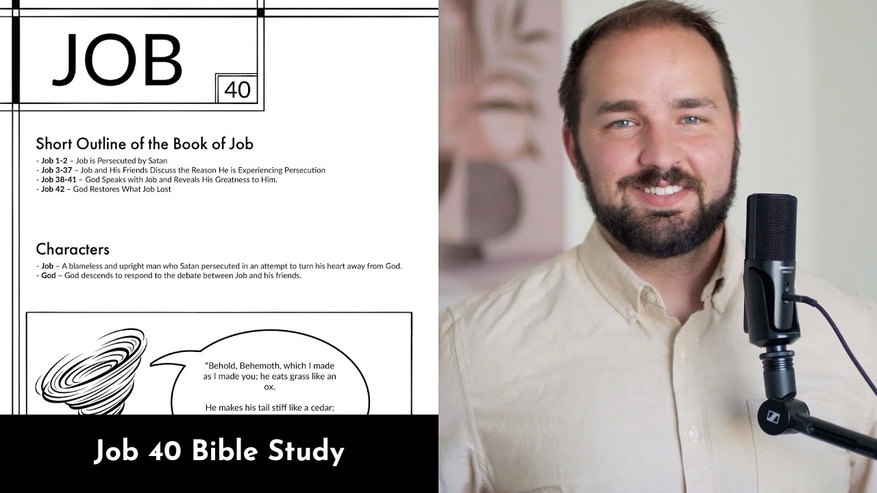 Job 40 - Bible Study and Explanation in 5 Minute