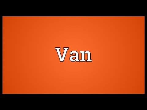 Van Meaning