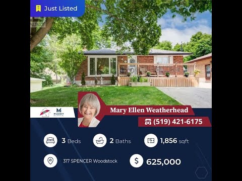 Check out my new listing Address: 317 SPENCER Woodstock, Ontario N4S2H4