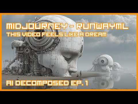 Midjourney +: RunwayML: This AI Video Feels Like a Dream. Ai Decomposed Ep. 1